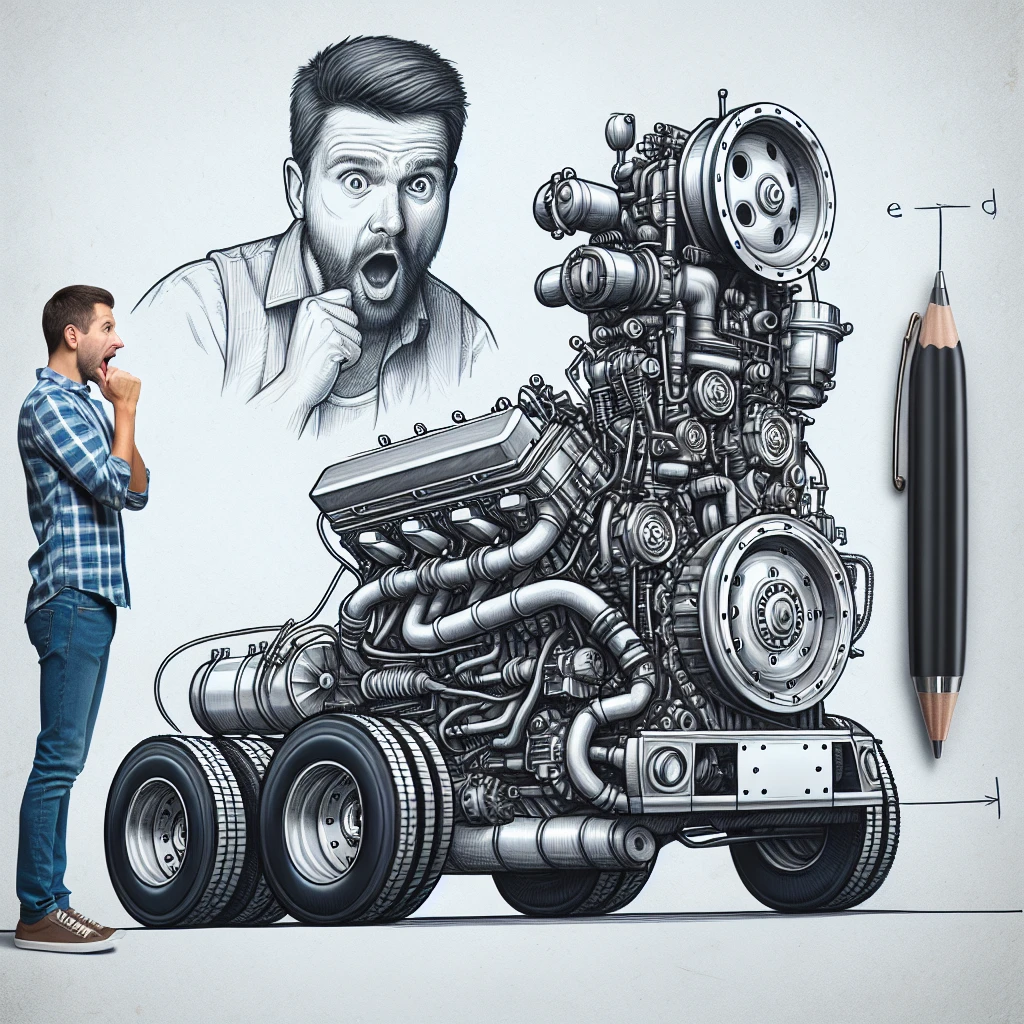 how big are semi truck engines – Big Rig Pros
