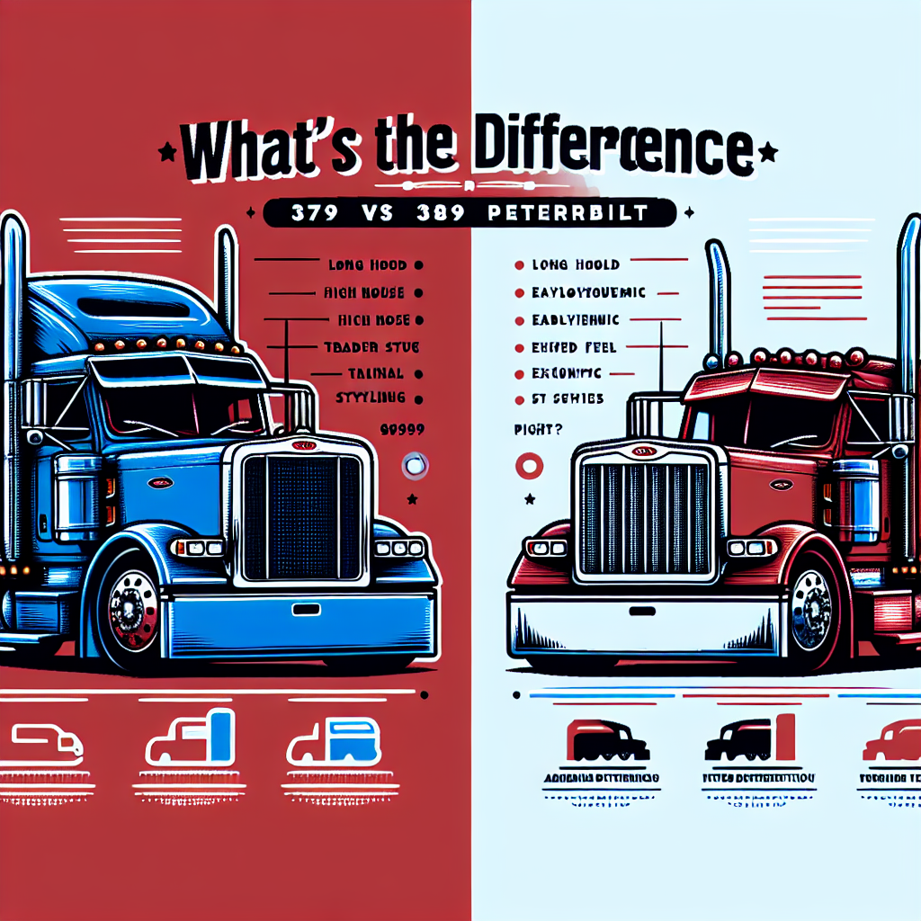 What's The Difference Between A 379 And 389 Peterbilt | Big Rig Pros